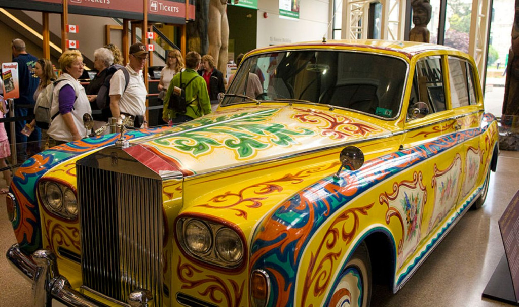 When John Lennon Turned A Rolls-Royce Into A Psychedelic Revolution