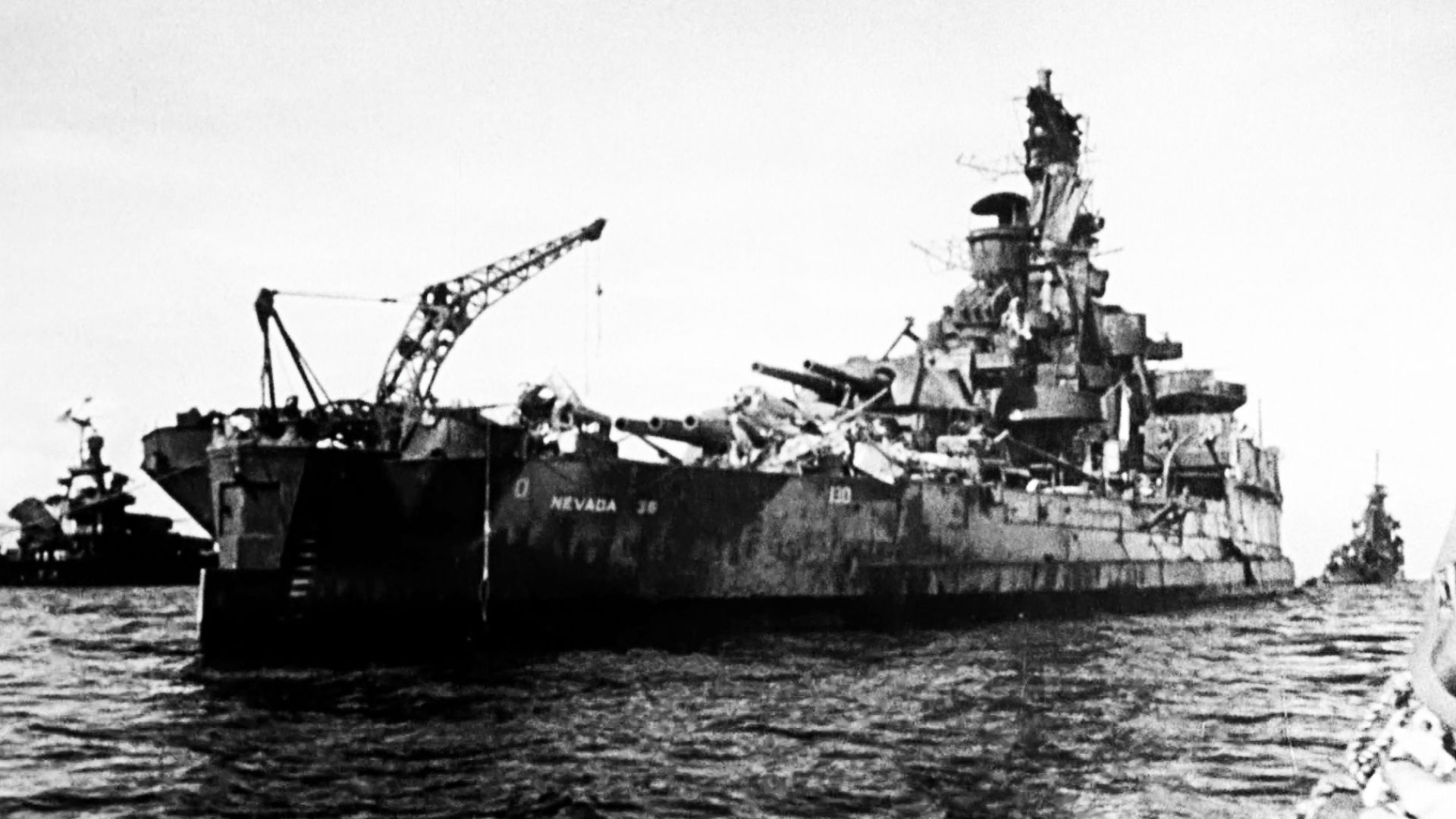 Photographs Of The Only American Battleship To Survive Pearl Harbor ...