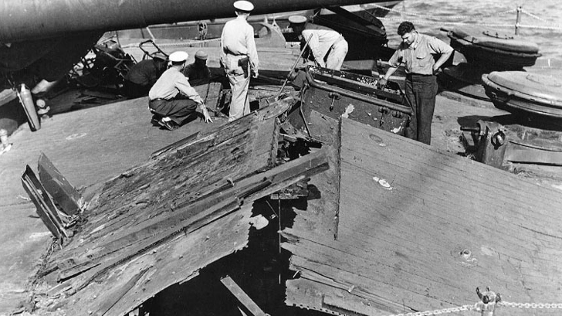 Photographs Of The Only American Battleship To Survive Pearl Harbor ...